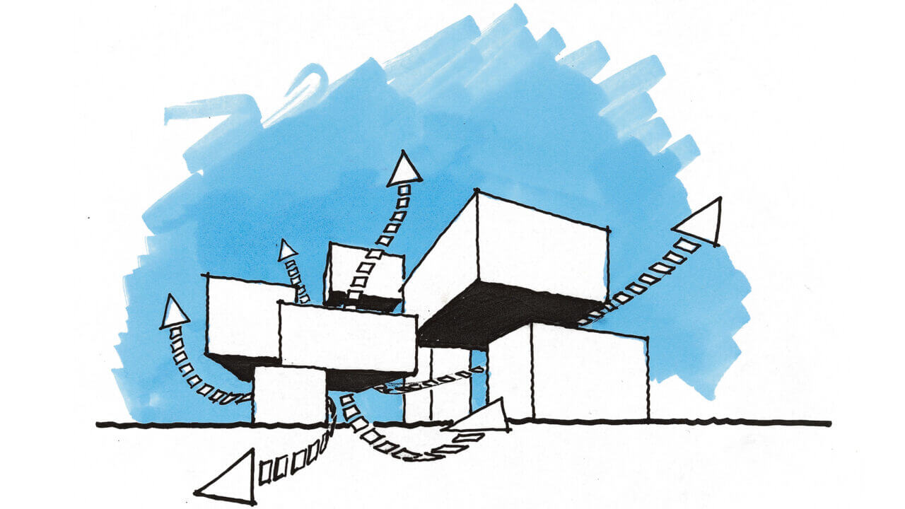 Crystal Court, Buitenveldert - TANGRAM Architekten